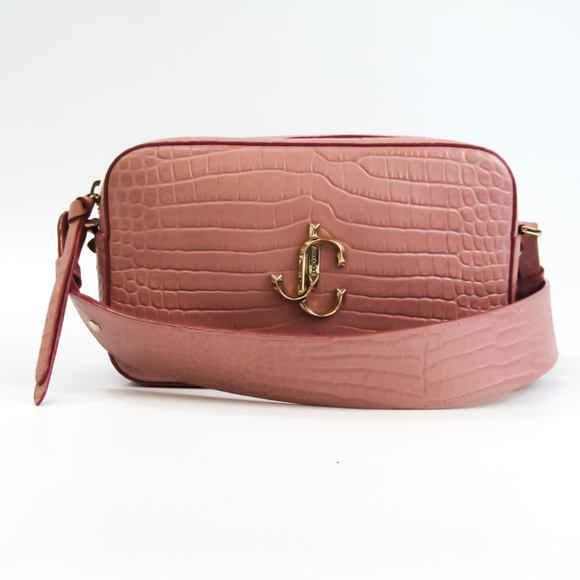 Jimmy Choo | Bags | Jimmy Choo Jc Motif Womens Leather Shoulder Bag ...